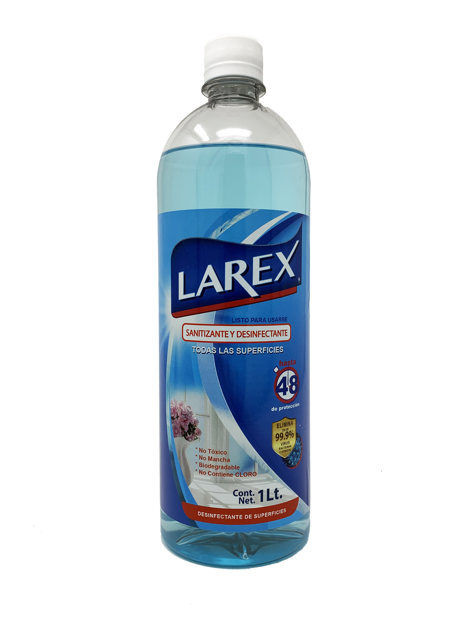 Larex sanitizante y desinfectante | Sanitizante líquido | Kit protector