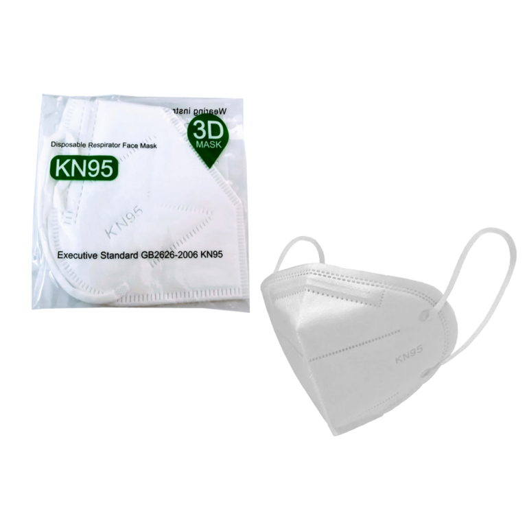 Mascarilla KN95 marca 3D Mask | KN95 sin válvula | Kit protector CDMX