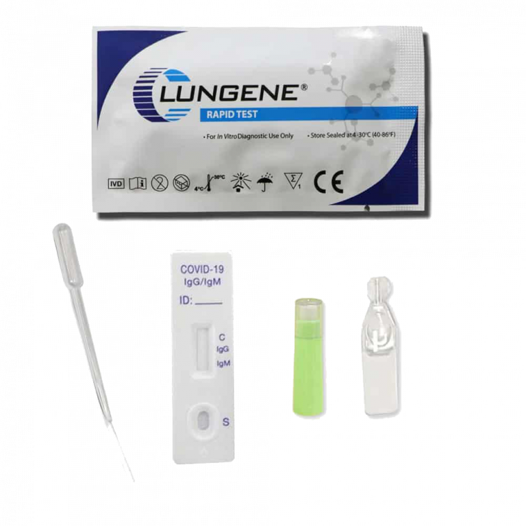 Pruebas COVID Abbott Panbio Test rápido | Kit protector