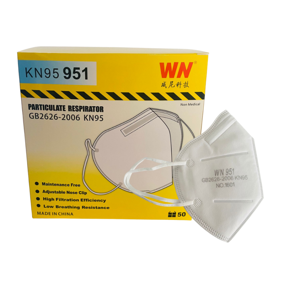 Mascarilla KN95 WN | Cubrebocas económicoKit protector